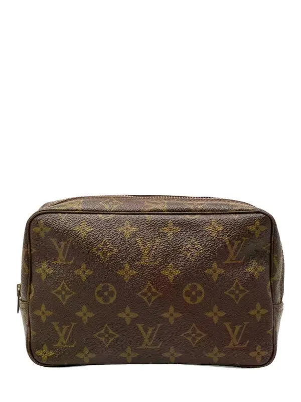 LOUIS VUITTON 1990-2010 Monogram Trousse Toilette 23 - Brown
