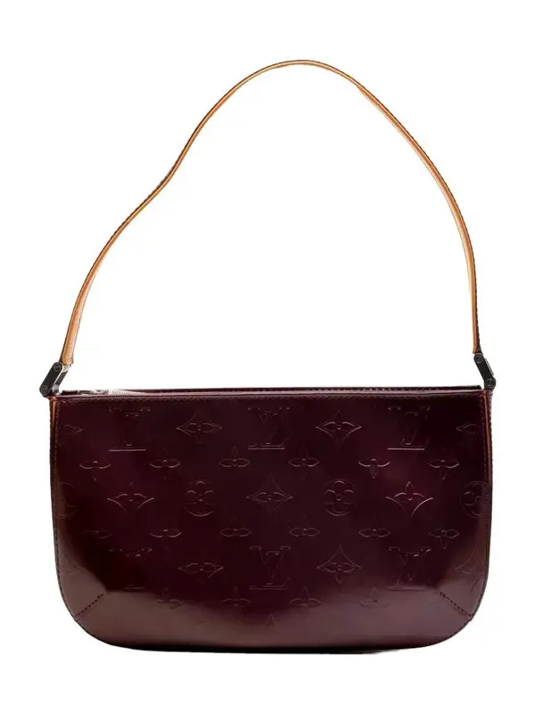 LOUIS VUITTON 2002 Monogram Mat Fowler Shoulder Bag - Purple