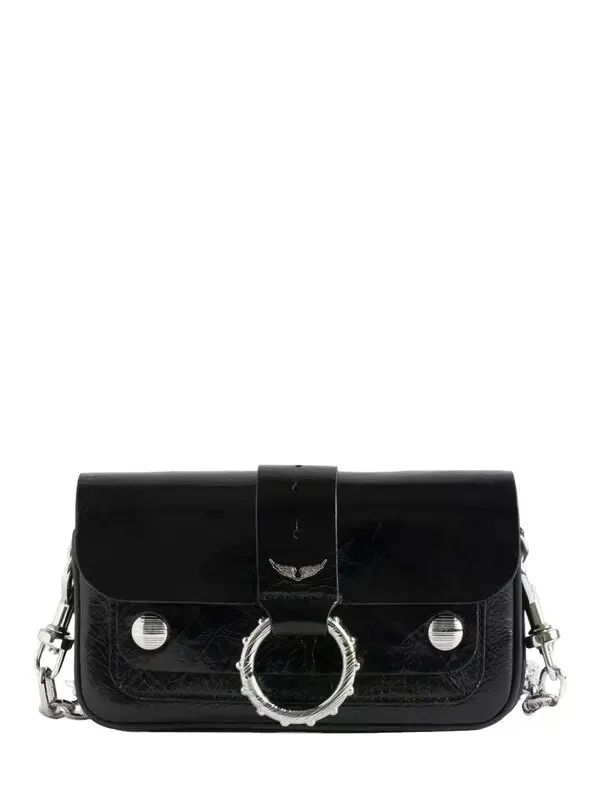 Zadig&Voltaire Mini Kate Ring Detail Bag - Black