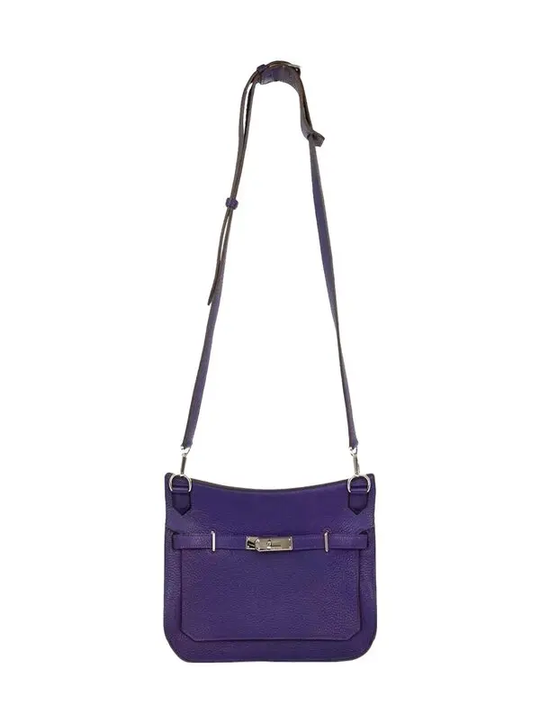 Hermès 2010 28 Jypsiere Crossbody Bag - Purple