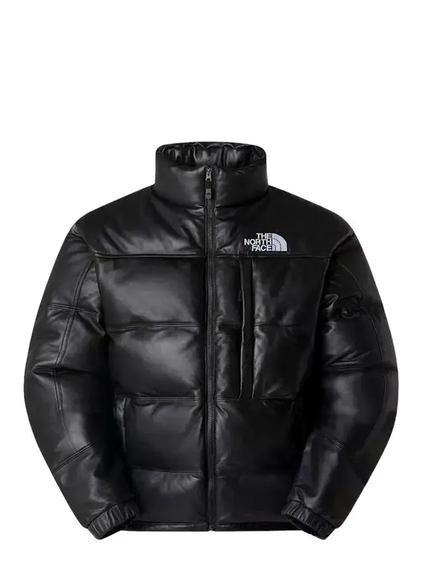 The North Face Stand-collar Jacket With Chest Logo - Black