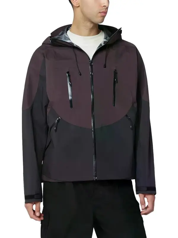 PURPLE MOUNTAIN OBSERVATORY Anvil Shell Zip-up Jacket - Black