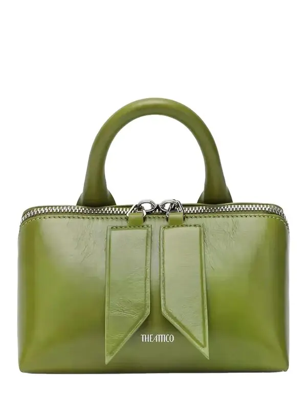 Attico Friday Top Handle Mini Bag - Green