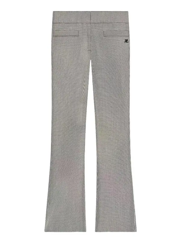 COURREGES Houndstooth Trousers - Grey