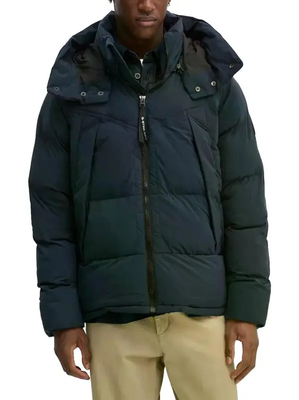 G-star Raw Padded Hooded Jacket - Blue
