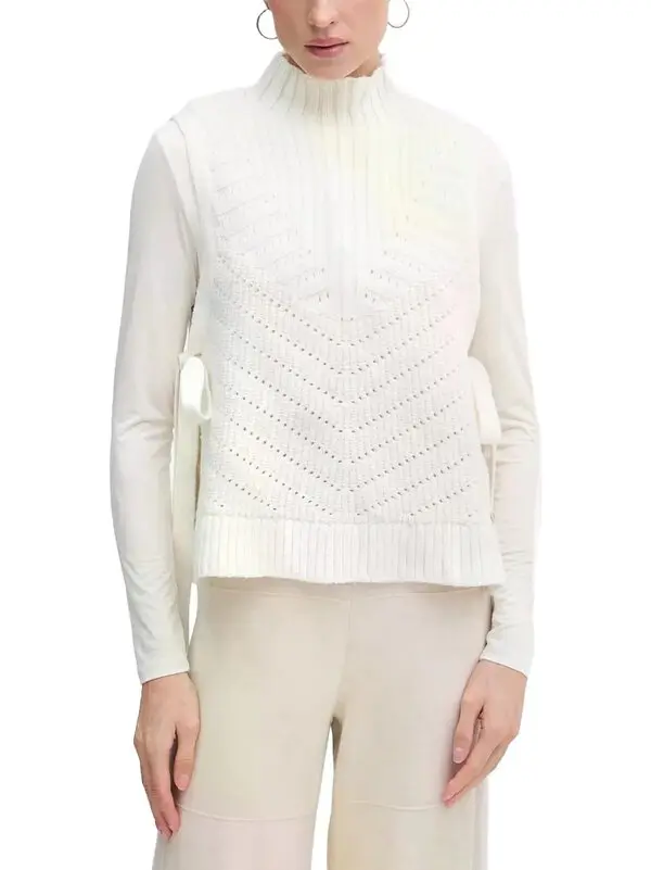 PEDRO DEL HIERRO Knitted Vest - White