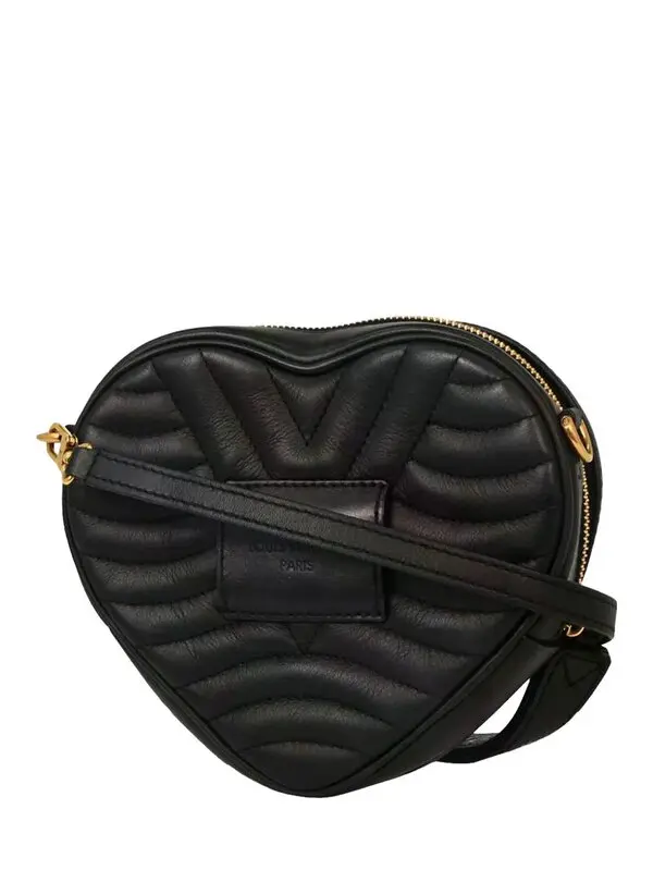 LOUIS VUITTON 2018 New Wave Heart Crossbody Bag - Black