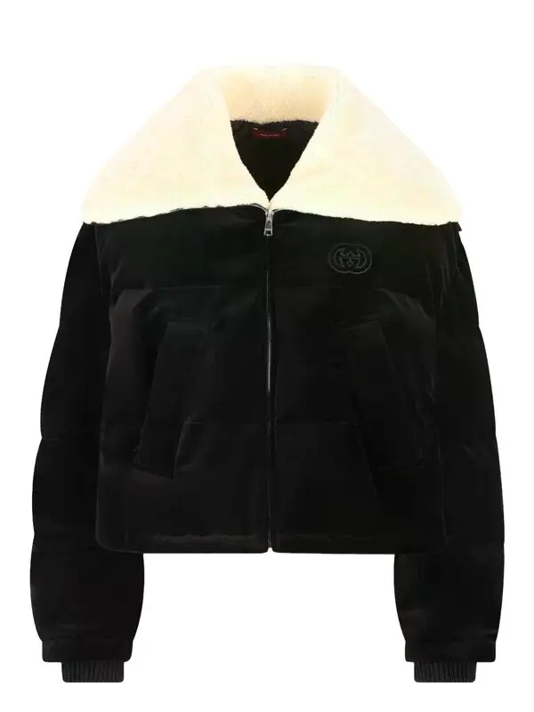 Gucci Logo-embroidered Jacket - Black