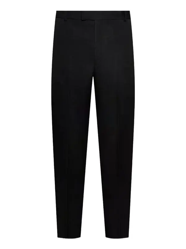 Alexander McQueen Side-stripe Trousers - Black