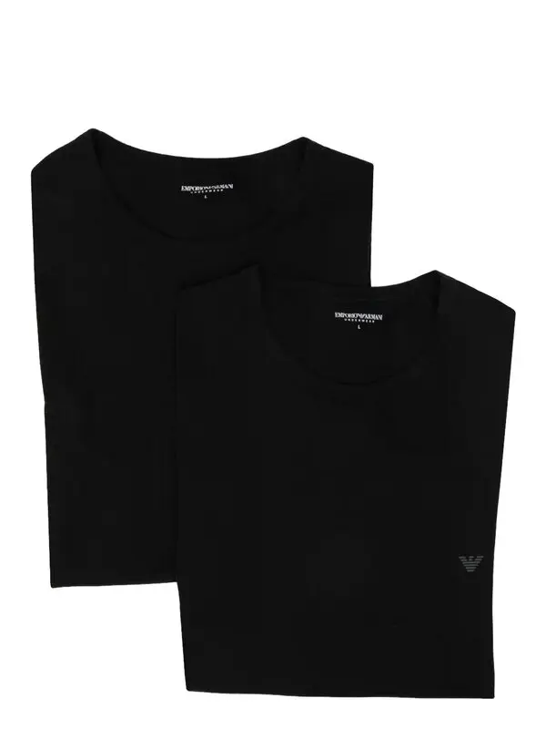 Emporio Armani Logo-printed T-shirt - Black