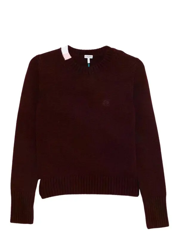 Loewe Round-neck Sweater - Red