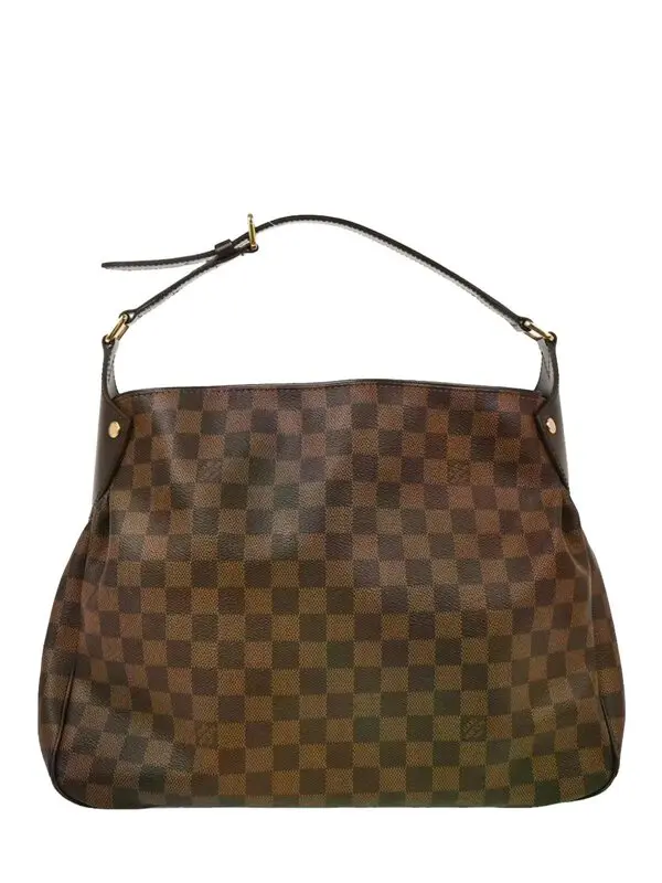 LOUIS VUITTON 2014 Reggia Top-zip Tote Bag - Brown