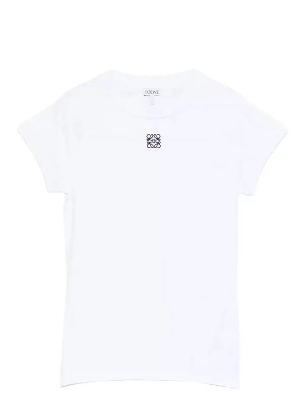 Loewe Logo-embroidered T-shirt - White