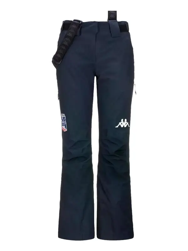 Kappa Adjustable Straps Logo Trousers - Blue