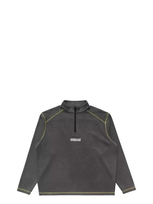 METALWOOD STUDIO Logo Zip Sweatshirt - Grey