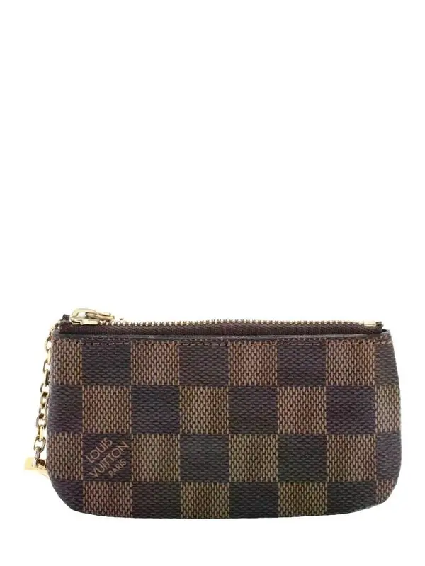 LOUIS VUITTON Key Pouch Monogram Canvas Small - Brown