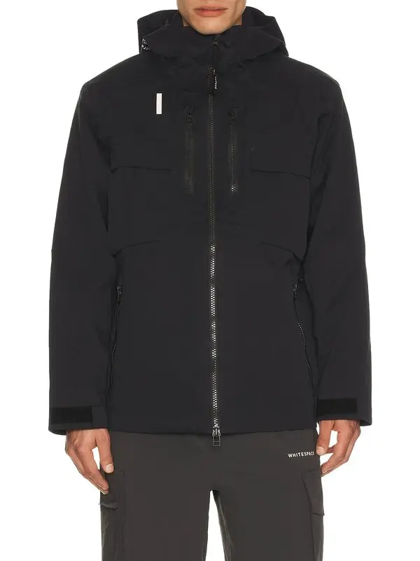 WHITESPACE 2l Insulated Cargo Jacket - Black