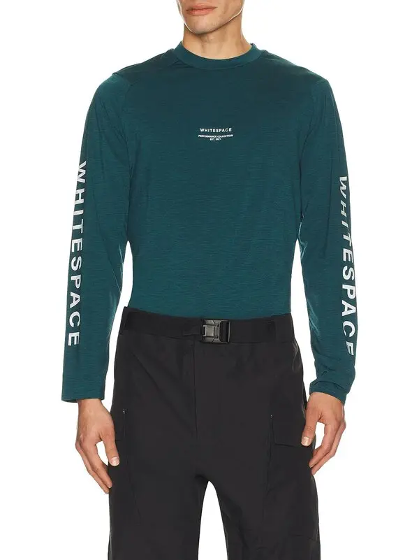 WHITESPACE Graphene Crew Neck - Atlantic Deep