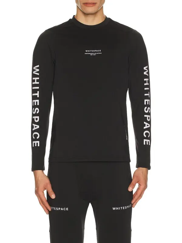 WHITESPACE Graphene Crew Neck - Black Onyx