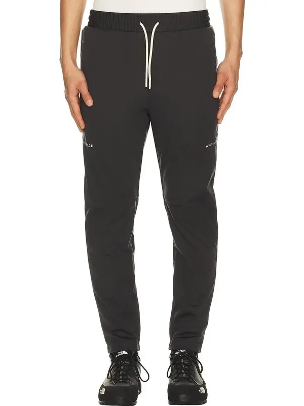 WHITESPACE Travel Pants Softshell In Grey - Phantom