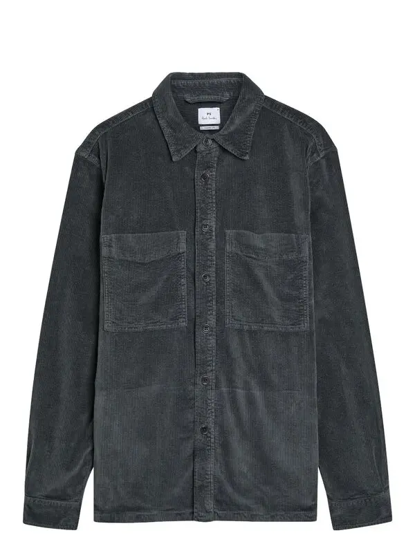Paul Smith Corduroy Overshirt - Grey