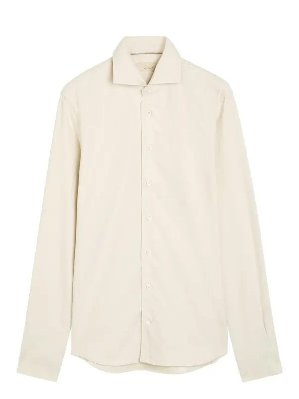 AURELIEN Cotton-blend Shirt - White