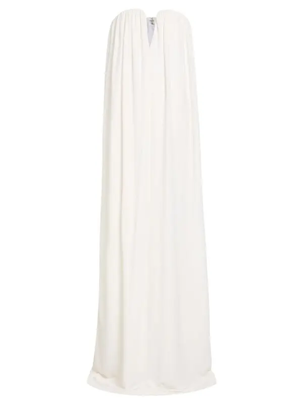 Stella McCartney Forever Stella Strapless Gown - White