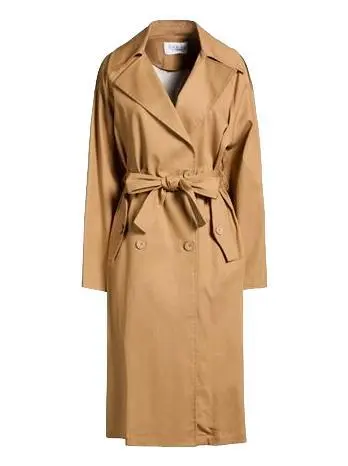 KAOS Gabardine Trench Coat - Beige