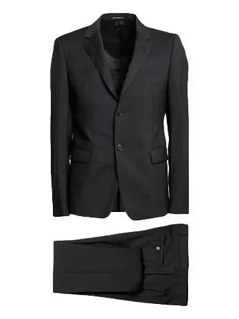 Emporio Armani David Line Suit Charcoal Size Wool - Grey