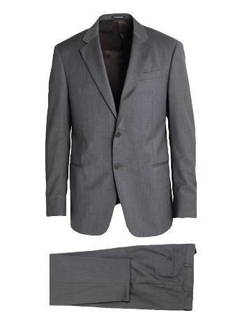 Emporio Armani G Line Suit Size Virgin Wool - Grey
