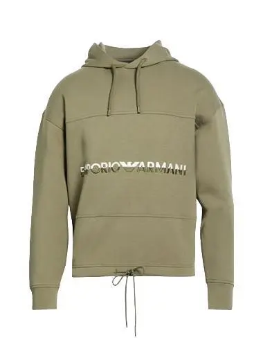 Emporio Armani Military Cotton Blend Sweatshirt - Green