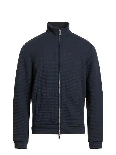 Emporio Armani Quilted Jersey Sweatshirt - Blue