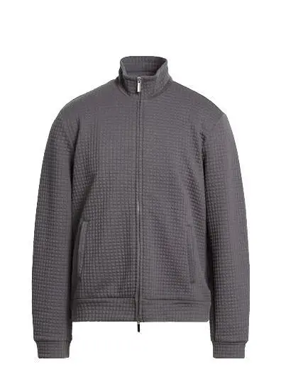 Emporio Armani Quilted Jersey Sweatshirt - Grey