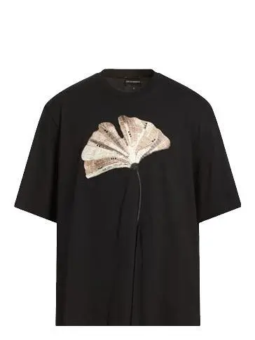 Emporio Armani T-shirt Size Cotton - Black
