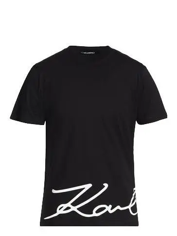 Karl Lagerfeld T-shirt Size Organic Cotton - Black