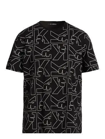 Karl Lagerfeld T-shirt Size Cotton - Black