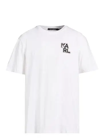 Karl Lagerfeld T-shirt Size Cotton - White