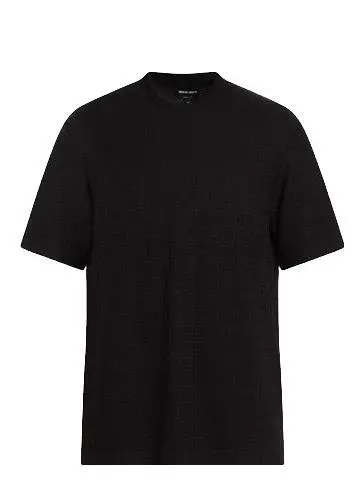 Giorgio Armani T-shirt Size Viscose, Cashmere, Elastane - Black