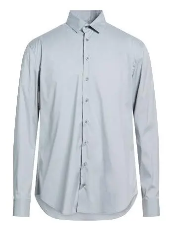 Giorgio Armani Shirt Light Size Cotton, Polyamide, Elastane - Grey