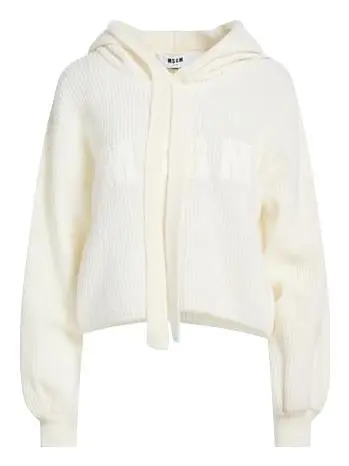 MSGM Wool And Cashmere Sweater - White