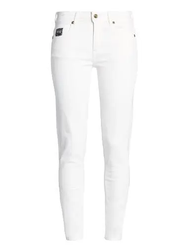 Versace Skinny Jeans In Stretch Denim - White