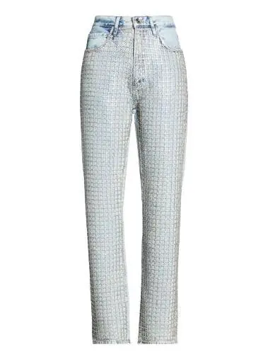 FRAME The Showgirl Jeans In Recycled Cotton - Blue