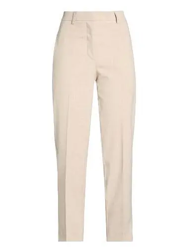 OTTOD'AME Tapered Low Waisted Pants - Beige