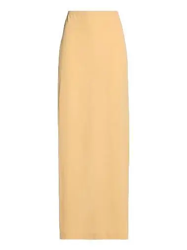 ALYSI Maxi Slip Skirt - Beige