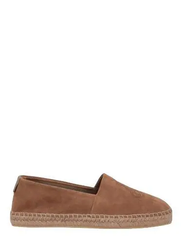 Giorgio Armani Leather Espadrilles - Brown