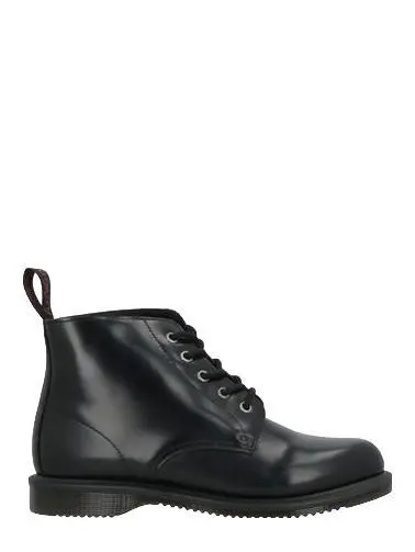 Dr. Martens Emmeline Polished Smooth Leather Boots - Black