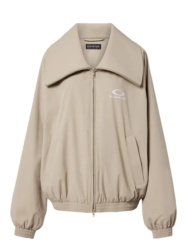 Balenciaga Logo Jacket - Beige
