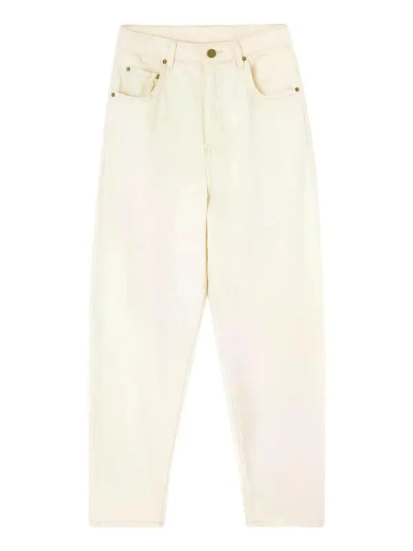 American Vintage Tineborow Puffball Jeans - Neutrals