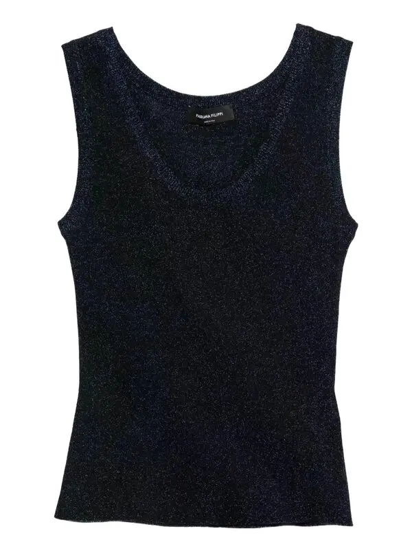 Fabiana Filippi Sleeveless Top - Blue