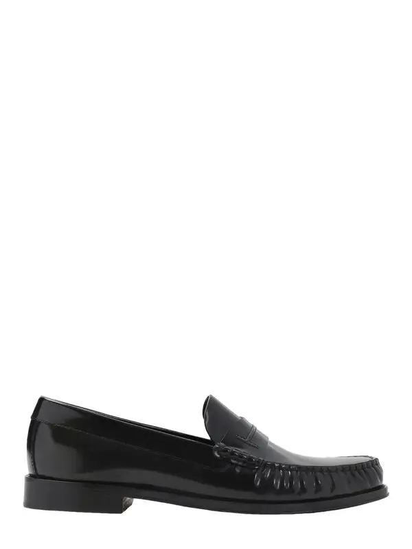 TOM FORD Leather Loafers - Black